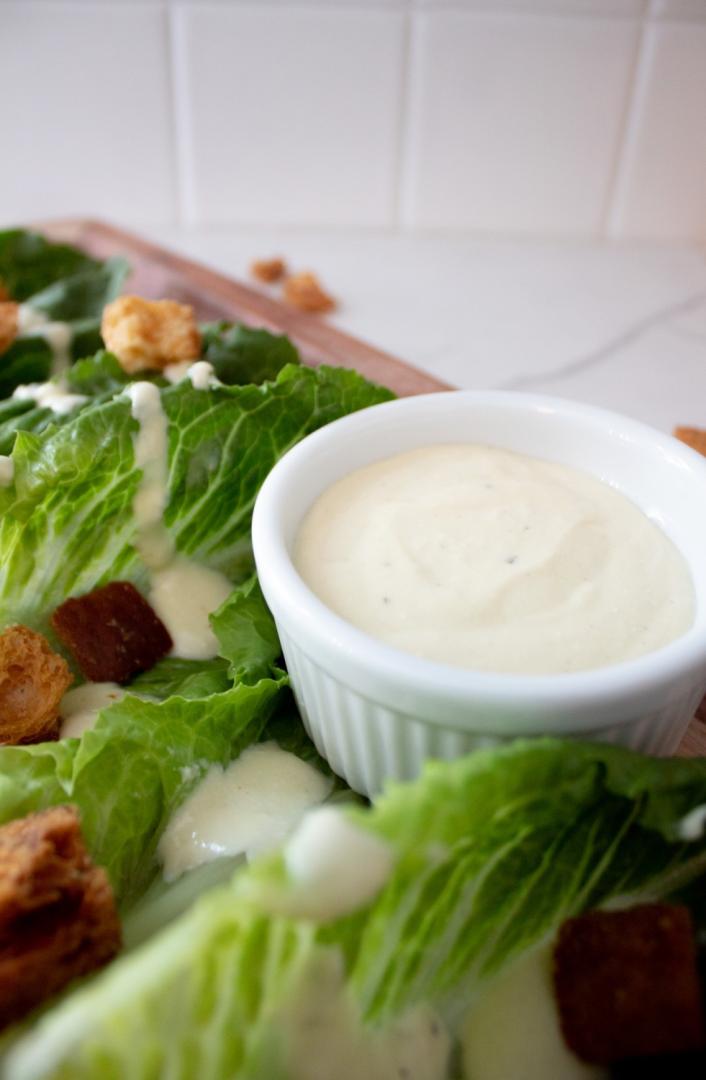 Greek Yogurt Caesar Dressing – The Art of Cottagemaking