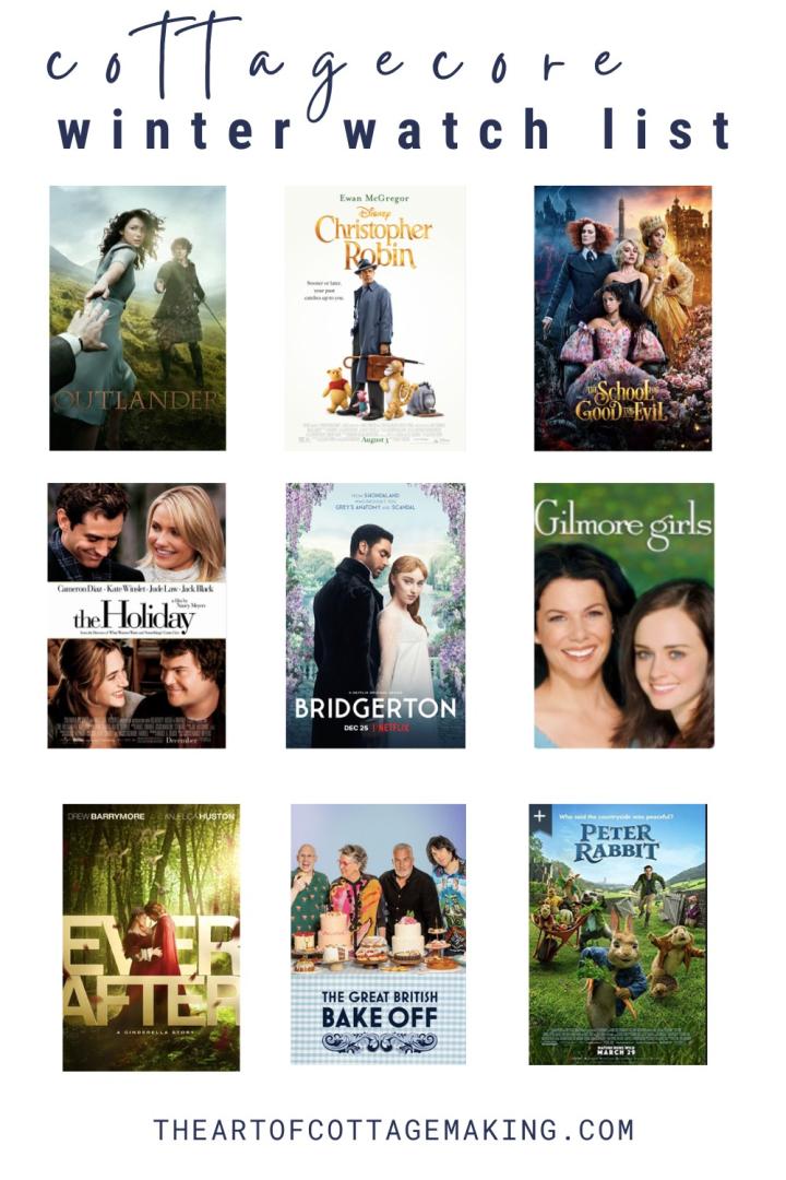Cozy Cottagecore Winter Watch List – The Art of Cottagemaking