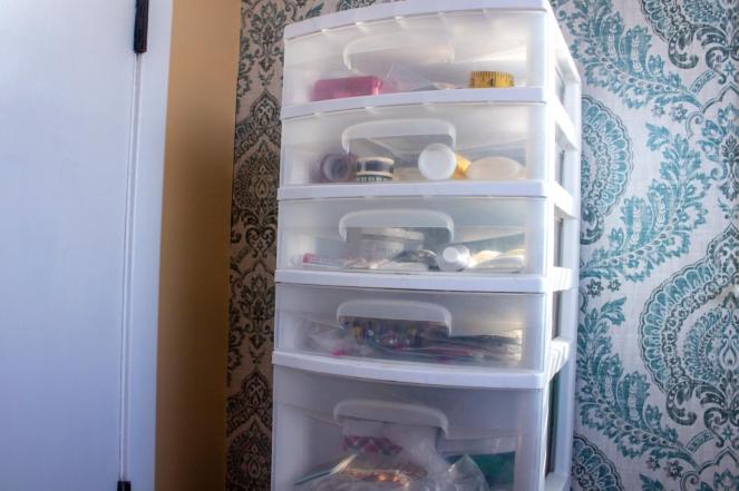 Craft Drawer Organization – The Art of Cottagemaking
